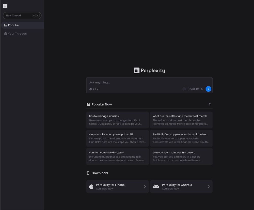 Perplexity.ai - A Natural Language Processing Platform